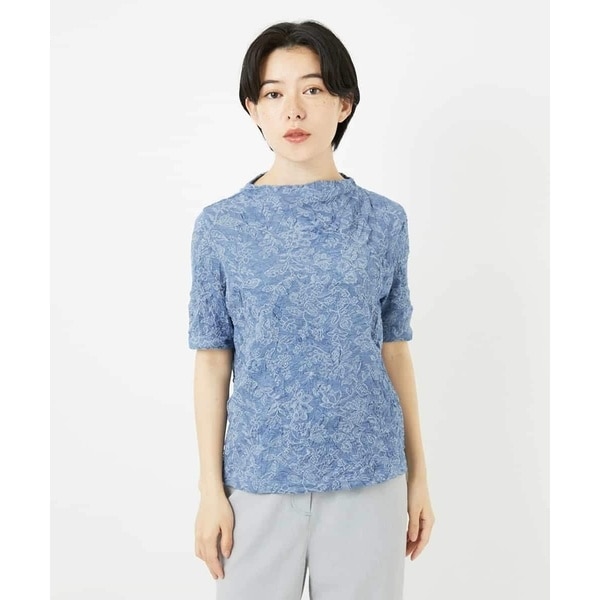 ジャンニ・ロ・ジュディチェ（GIANNI LO GIUDICE）/フラワージャガードジャージカットソー