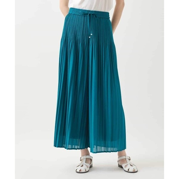 ヒロコビス（hirokobis）/【小さいサイズ/接触冷感/セットアップ対応】ランダムプリーツワイドパンツ