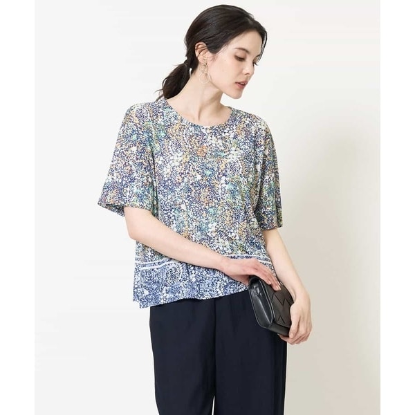 クリスチャンオジャール（christianaujard）/[セットアップ対応]フローラルドットプリントカットソー