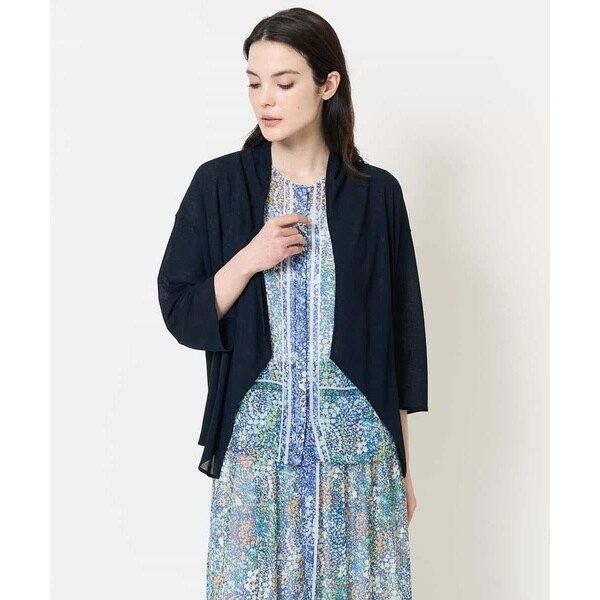 クリスチャンオジャール（christianaujard）/[接触冷感・吸汗速乾/アンサンブル対応]カットソー羽織