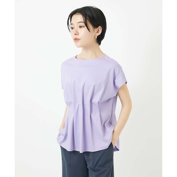 ジョルジュ・レッシュ（ES RECH）/[接触冷感]ウエストタックカットソー