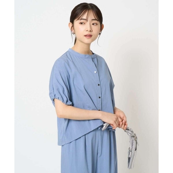 MK ミッシェルクラン（MK MICHEL  ）/【小さいサイズ】スキッパーデザインブラウス/UVカット/接触冷感/洗える/セットアップ対応