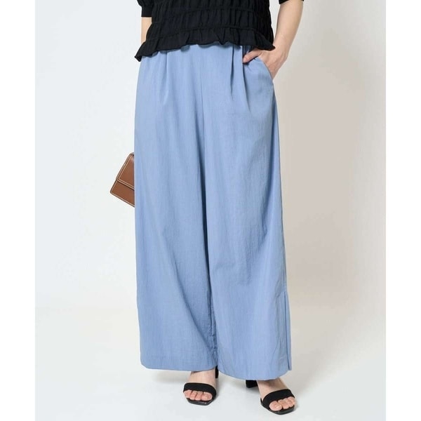 MK ミッシェルクラン（MK MICHEL  ）/【小さいサイズ】リラクシーワイドパンツ/UVカット/接触冷感/洗える/セットアップ対応