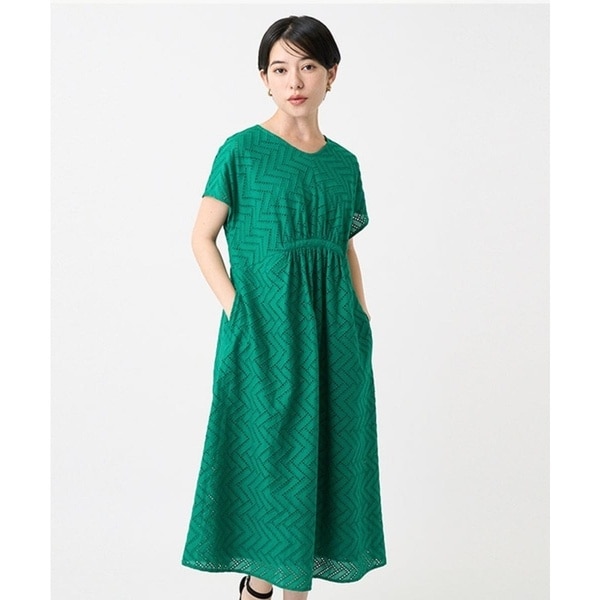 ジョルジュ・レッシュ（ES RECH）/コットンエンブロイダリーワンピース