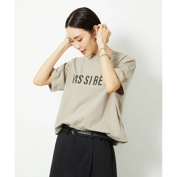 ミッシェルクラン（MICHEL ）/[小さいサイズ]プリントロゴＴシャツ