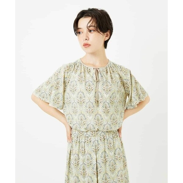 クリスチャンオジャール（christianaujard）/[セットアップ対応]エキゾチックダマスクプリントカットソー