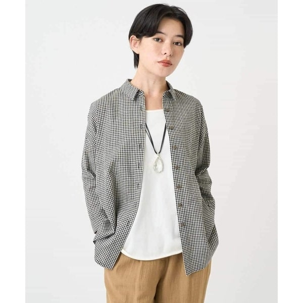 ジャンニ・ロ・ジュディチェ（GIANNI LO GIUDICE）/コットンリネンブラウス