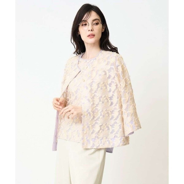 クリスチャンオジャール（christianaujard）/カットジャガードブラウス