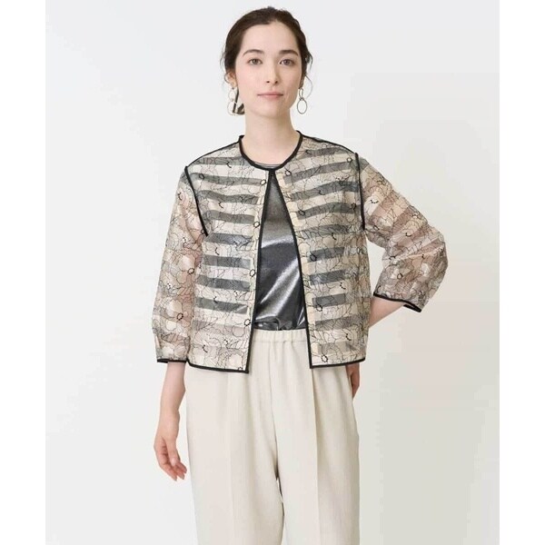 クリスチャンオジャール（christianaujard）/レースエンブロイダリーブラウス