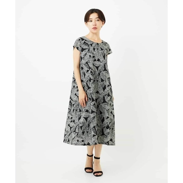 ジャンニ・ロ・ジュディチェ（GIANNI LO GIUDICE）/ミラクルウェーブリーフプリントワンピース