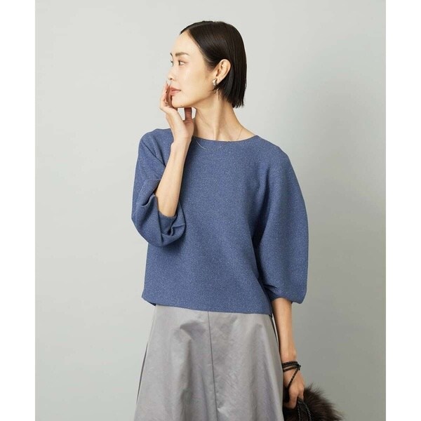 ミッシェルクラン（MICHEL ）/[小さいサイズ]ホールガーメント(R)ラメニット