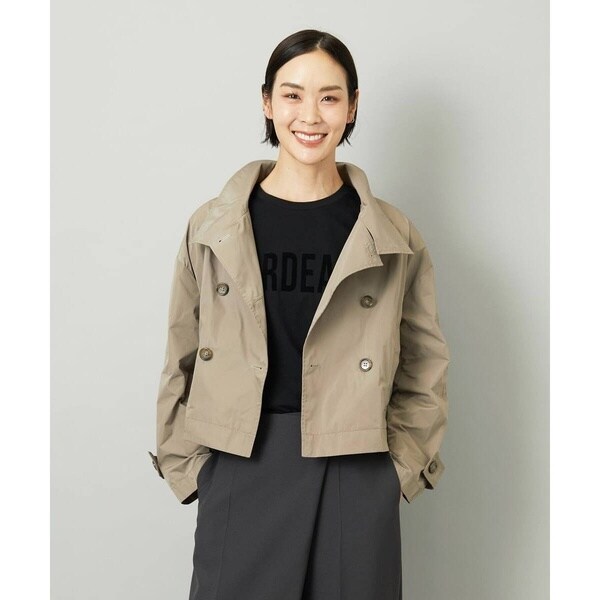 ミッシェルクラン（MICHEL ）/[小さいサイズ]スタンドカラーショートブルゾン