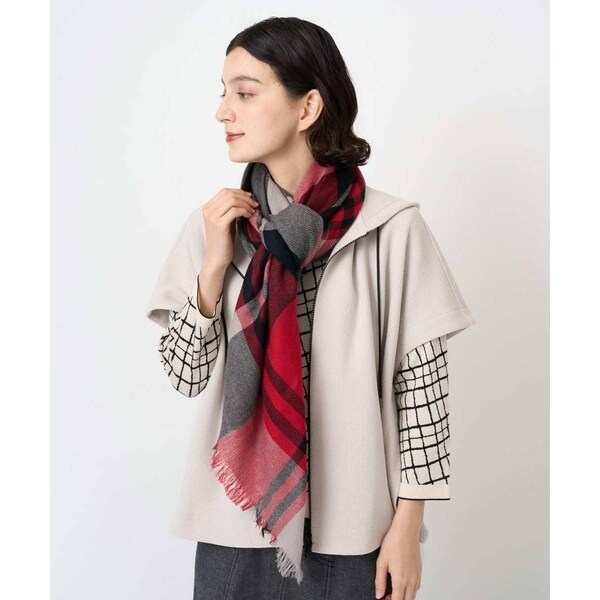 ジョルジュ・レッシュ（ES RECH）/ウールチェックストール