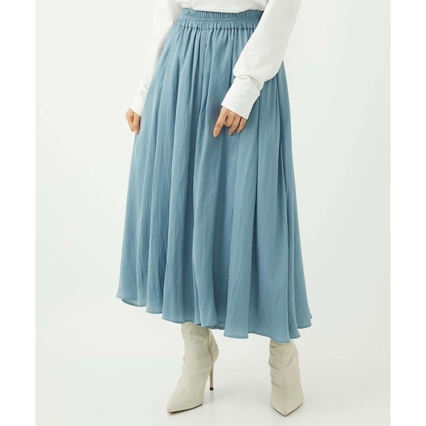 MK ミッシェルクラン（MK MICHEL  ）/【小さいサイズ】起毛サテンガウチョパンツ/洗濯機で洗える