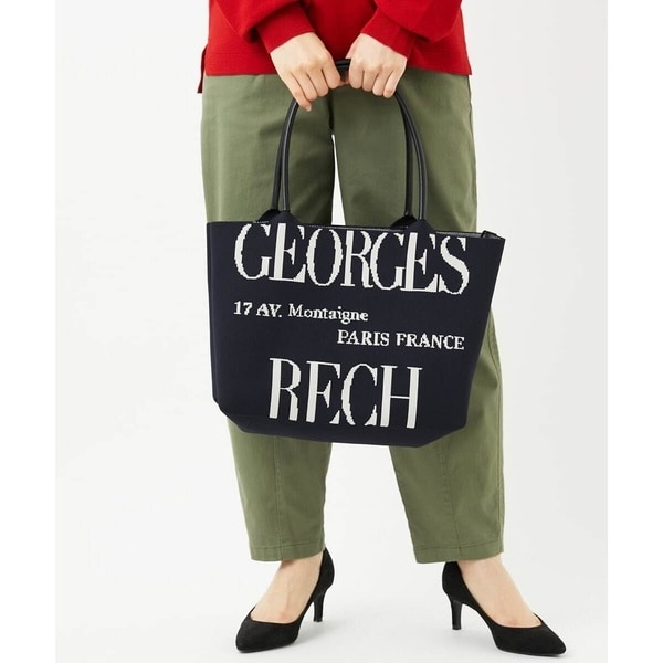 ジョルジュ・レッシュ（ES RECH）/ロゴニットトートバッグ