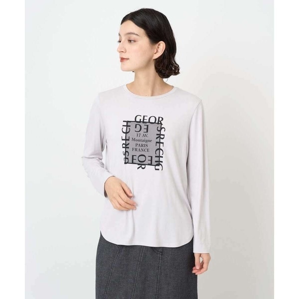 【NEW】ジョルジュ・レッシュ（ES RECH）/ベア天竺ロゴプルオーバー