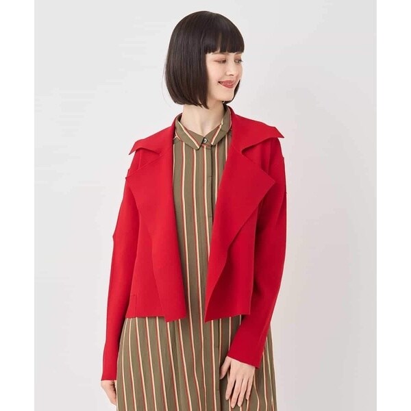 ヒロコビス（hirokobis）/【小さいサイズ】ミラノリブニットジャケット/洗える