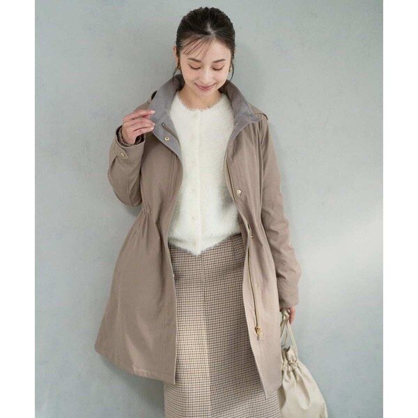 MK ミッシェルクラン（MK MICHEL  ）/【小さいサイズ】ダウンライナー付きマルチwayモッズコート/撥水加工