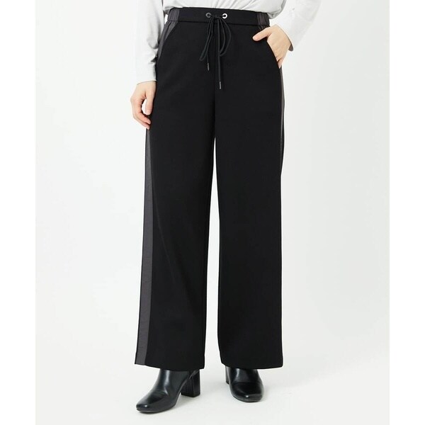 ジョルジュ・レッシュ（ES RECH）/ストレッチダンボールストレートワイドパンツ