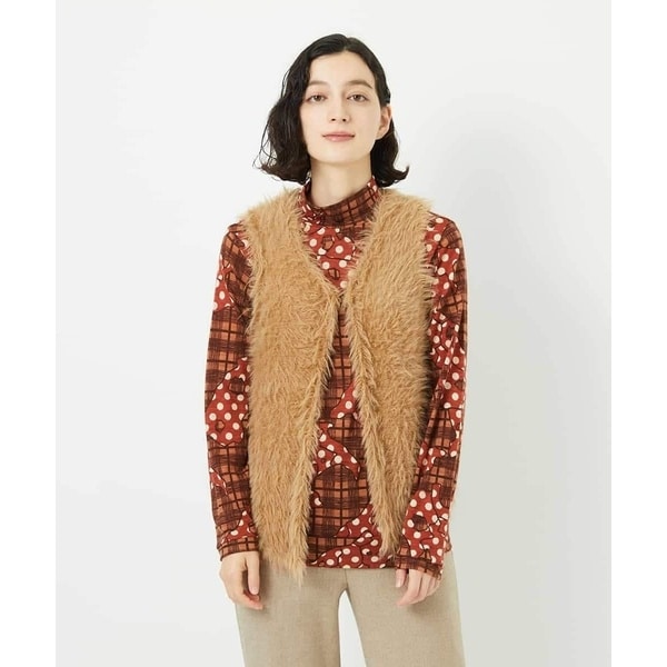 ジャンニ・ロ・ジュディチェ（GIANNI LO GIUDICE）/フェザーヤーンニットベスト