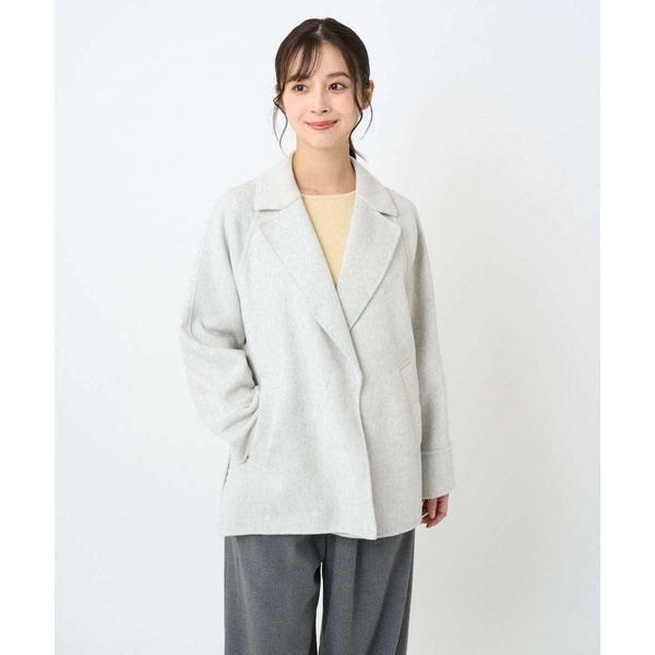 MK ミッシェルクラン（MK MICHEL  ）/【小さいサイズ】スムースリバー ミドル丈コート