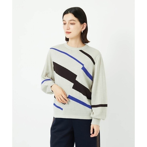 ジョルジュ・レッシュ（ES RECH）/レクタングルインターシャニット