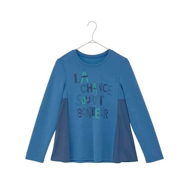 ヒロコビス（hirokobis）/【小さいサイズ】スパンコール刺繍ロゴプルオーバー