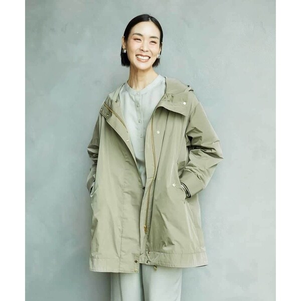 ミッシェルクラン（MICHEL ）/[小さいサイズ]キルトライナー付きフードコート