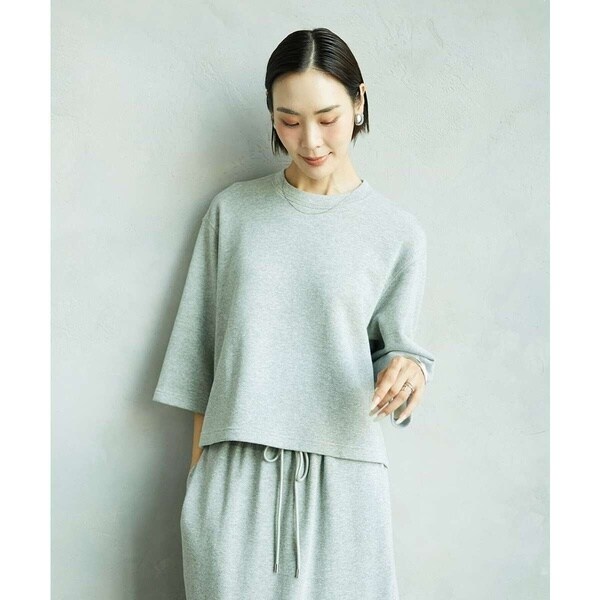 ミッシェルクラン（MICHEL ）/[小さいサイズ]ラメ裏毛プルオーバー