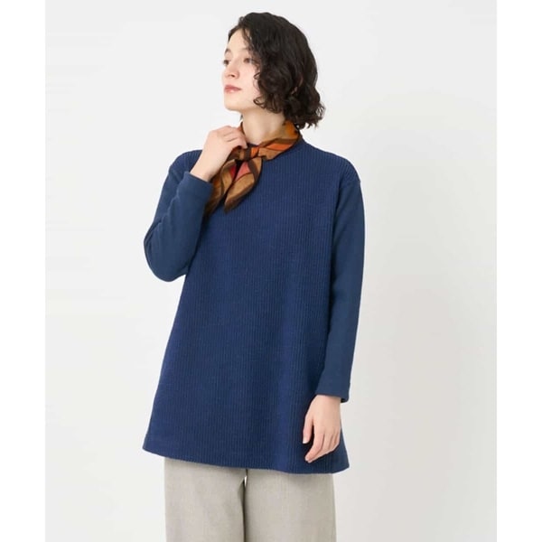 ジャンニ・ロ・ジュディチェ（GIANNI LO GIUDICE）/コットンスラブインレーチュニックカットソー