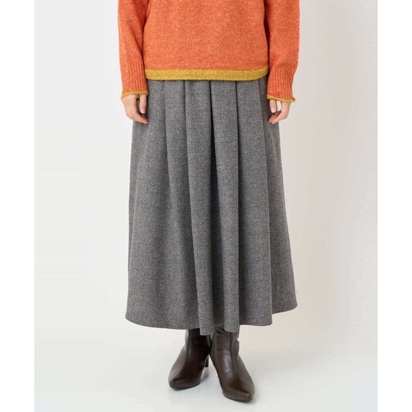 ジャンニ・ロ・ジュディチェ（GIANNI LO GIUDICE）/ウォッシャブルツイードスカート