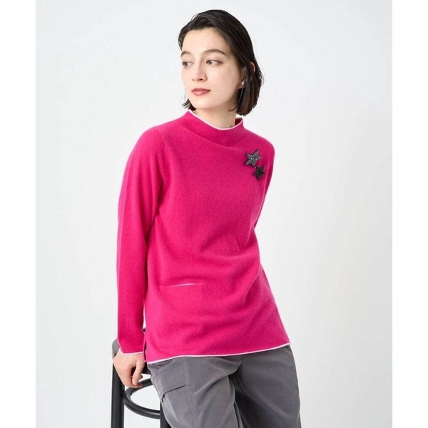 ジョルジュ・レッシュ（ES RECH）/ラムウールモックネックニット