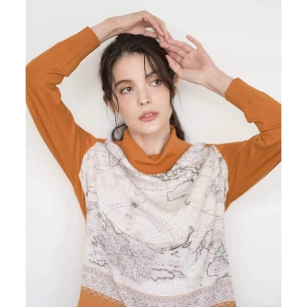 クリスチャンオジャール（christianaujard）/[アンサンブル対応]アートプリントドッキングニット