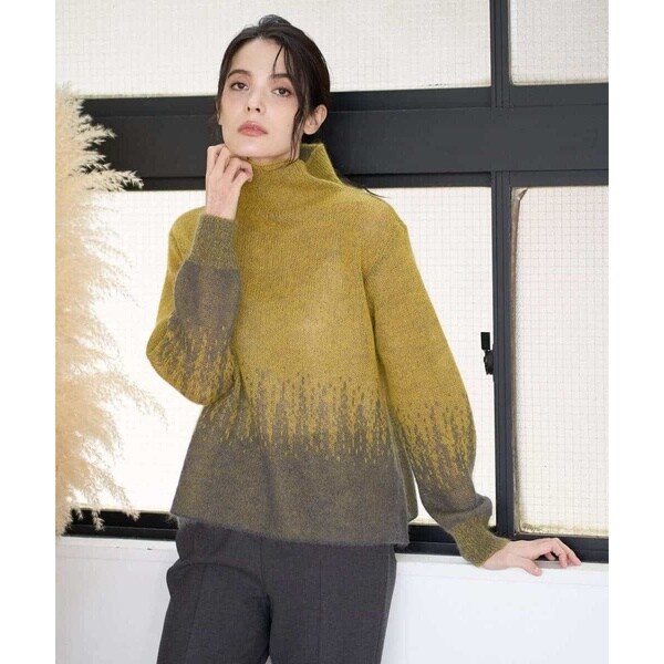 クリスチャンオジャール（christianaujard）/グラデーションニットプルオーバー