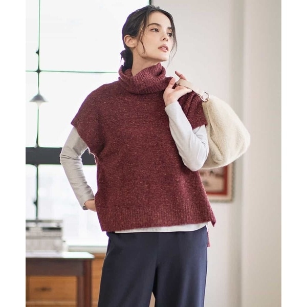 クリスチャンオジャール（christianaujard）/オフタートルニットベスト