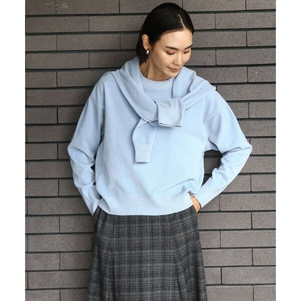 ミッシェルクラン（MICHEL ）/[小さいサイズ]コンパクトモールカーディガン