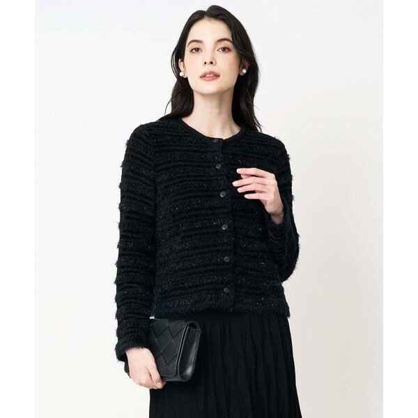 【NEW】クリスチャンオジャール（christianaujard）/ファンシーツイードニットジャケット