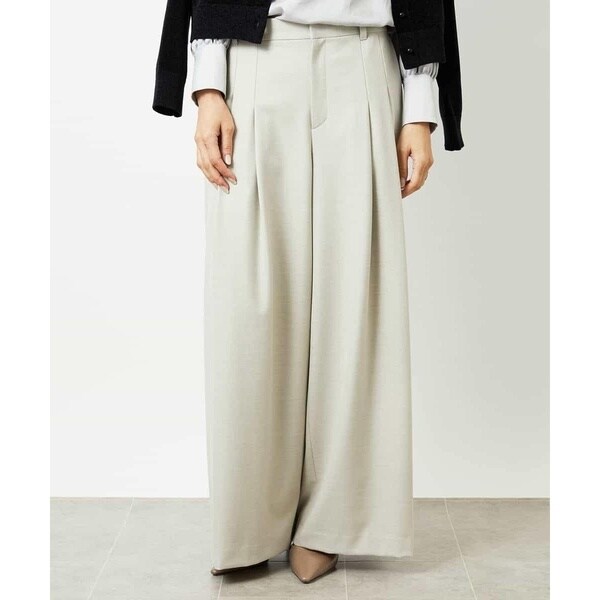 【NEW】ミッシェルクラン（MICHEL ）/[小さいサイズ]2タックワイドパンツ