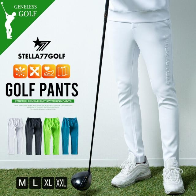 ジェネレス（geneless）/メンズ パンツ ゴルフ ストレッチ ゴルフパンツ スリム 細身 ポケット 伸びる 伸縮
