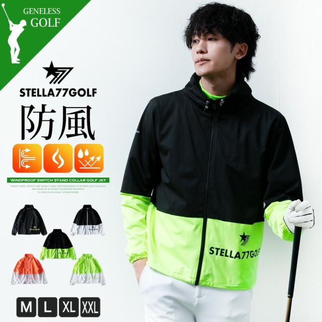 ジェネレス（geneless）/アウター メンズ ゴルフウェア 長袖 スタンド 秋冬 ゴルフ 防風 保温 撥水 冬 ジャケット