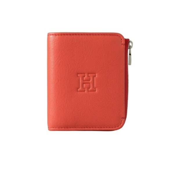 ヒロフ（HIROFU）/【プラティカ】二つ折り財布 レザー コンパクト ウォレット 本革（商品番号：P25−50805）