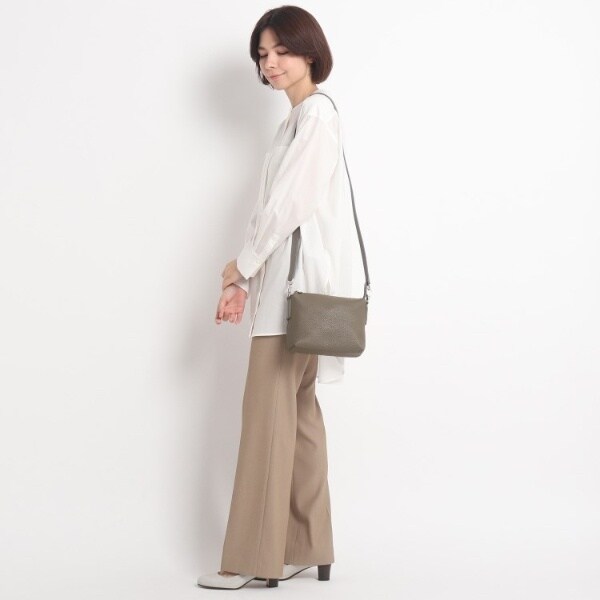 ヒロフ（HIROFU）/【ミニマ】レザーショルダーバッグ S 2WAY 本革 ミニ