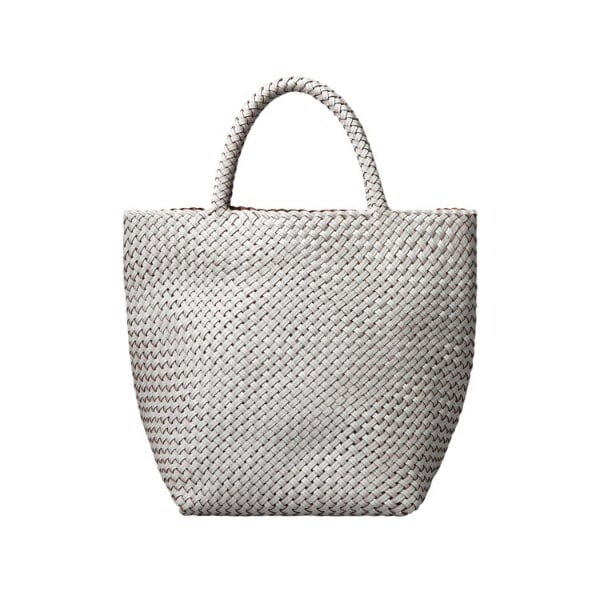 ヒロフ（HIROFU）/【ブレッツァバッファロー】レザーメッシュトートバッグ M 本革 ステッチ（商品番号：P25−30413）