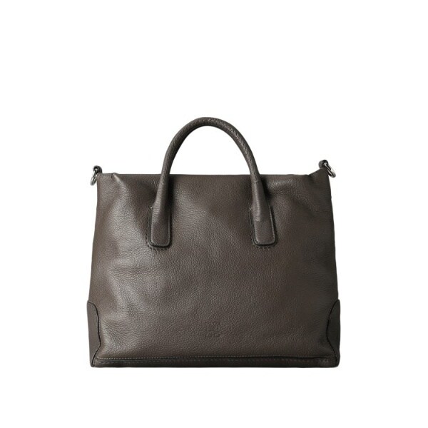 ヒロフ（HIROFU）/【デュオCMH】レザーハンドバッグ L 2WAY 本革 A4サイズ ビジネスバッグ（商品番号：P25−35432）