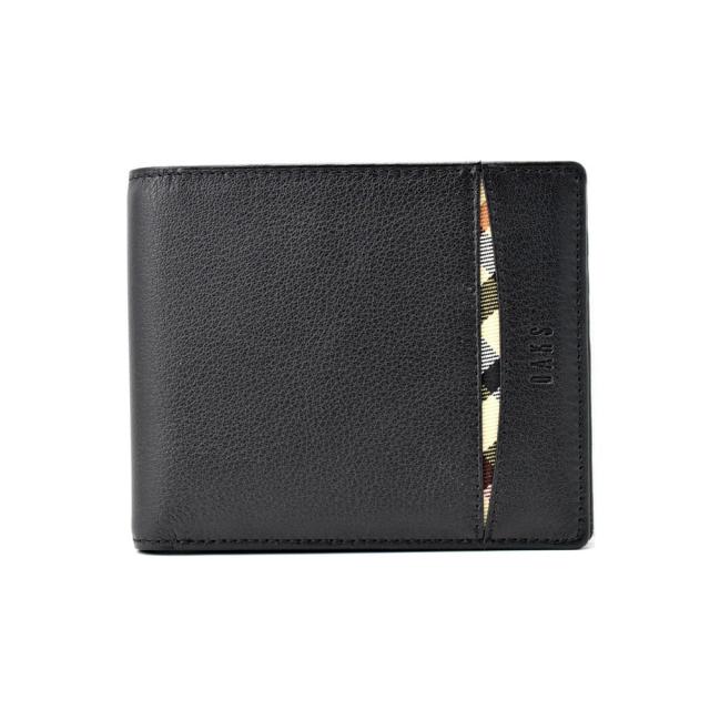 ダックス（DAKS）/Crescent（クレセント） 二つ折り財布（小銭入れなし）