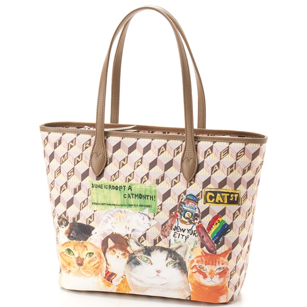 マンハッタナーズ（Manhattaner’s）/【マンハッタナーズ】モノグラム　A4トートバッグ