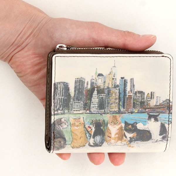 マンハッタナーズ（Manhattaner’s）/【マンハッタナーズ】トップパース　二つ折り財布