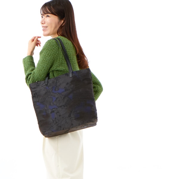 マンハッタナーズ（Manhattaner’s）/【マンハッタナーズ】ジャガードバッグ　Ａ４トートバッグ