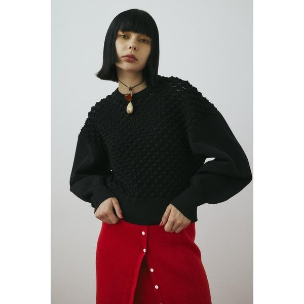 ヘリンドットサイ（HeRIN．CYE）/3D knit tops