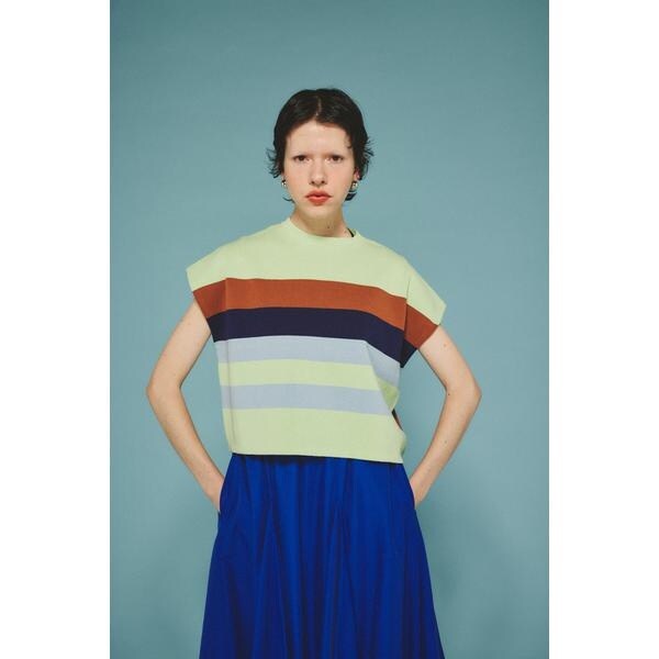 ヘリンドットサイ（HeRIN．CYE）/Border box tops